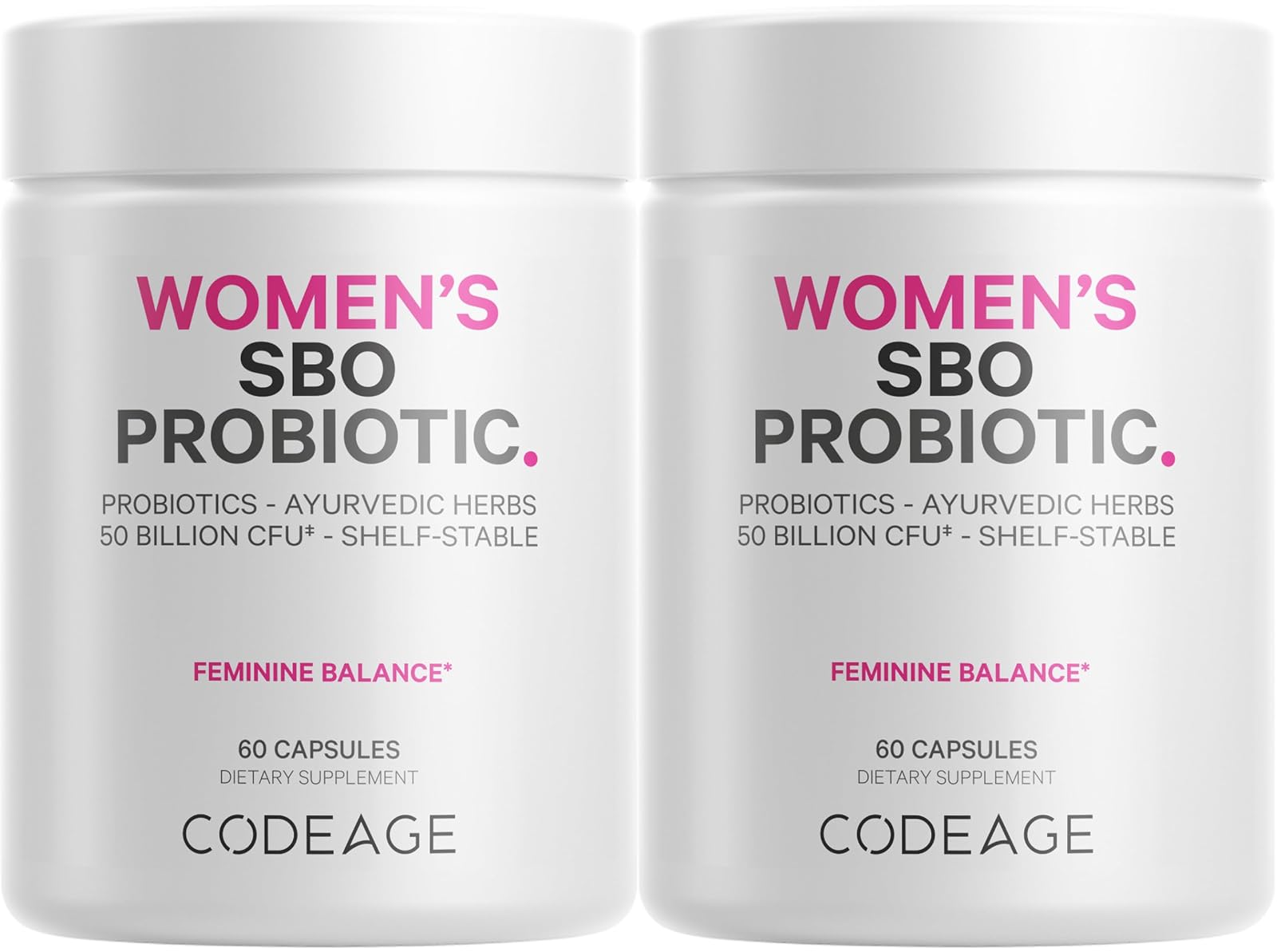 Codeage women's probiotics 50 billion CFUs