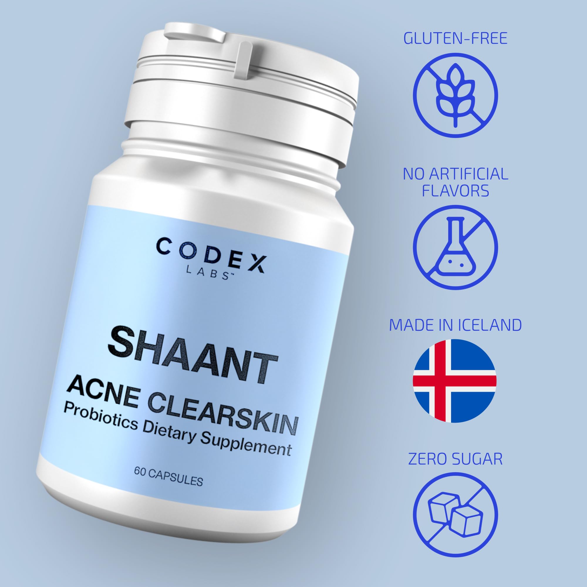 Codex Labs Shaant clear skin formula