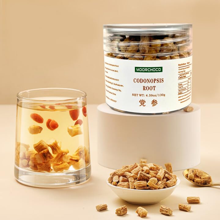 Codonopsis root tea for immune support