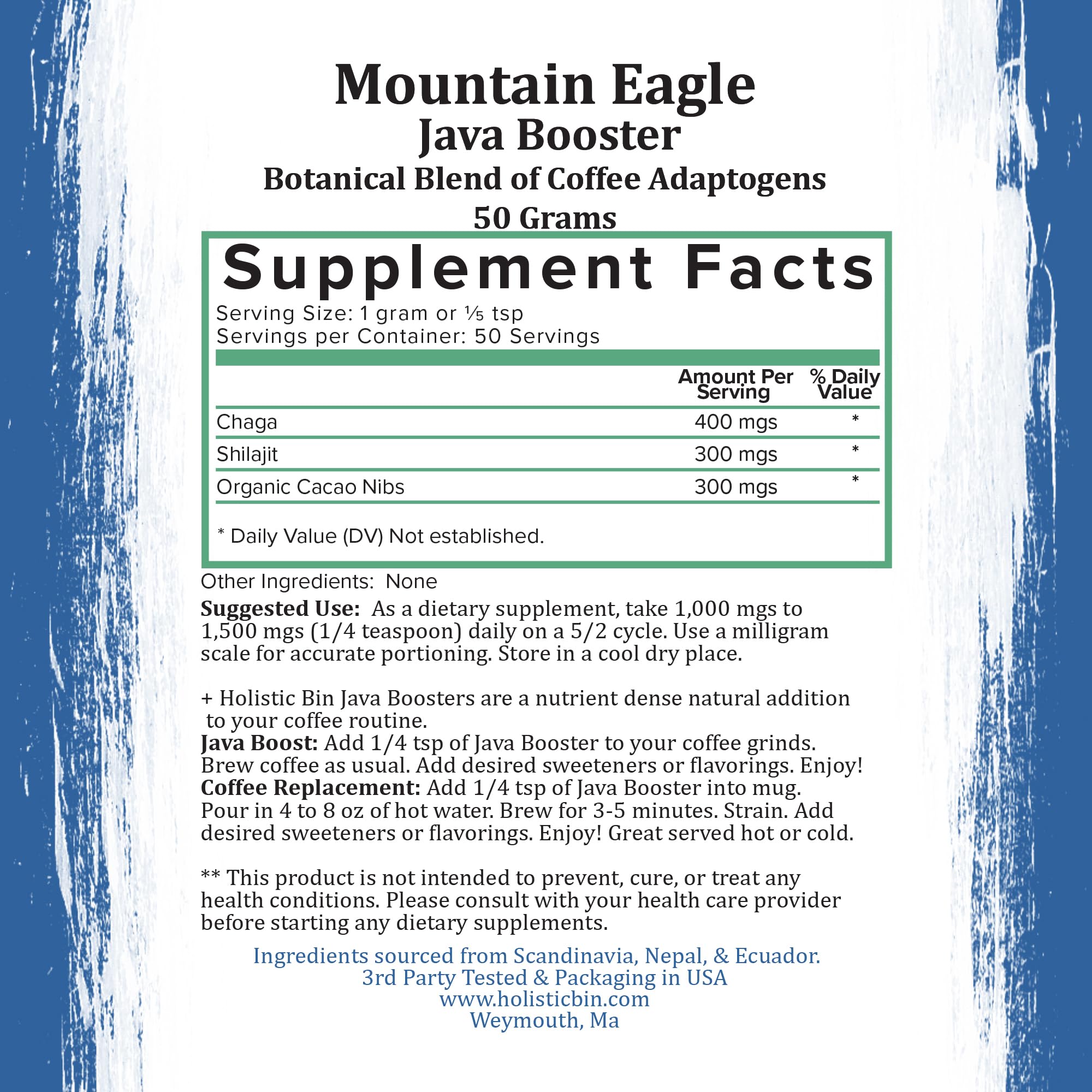 coffee blend with superfood ingredients