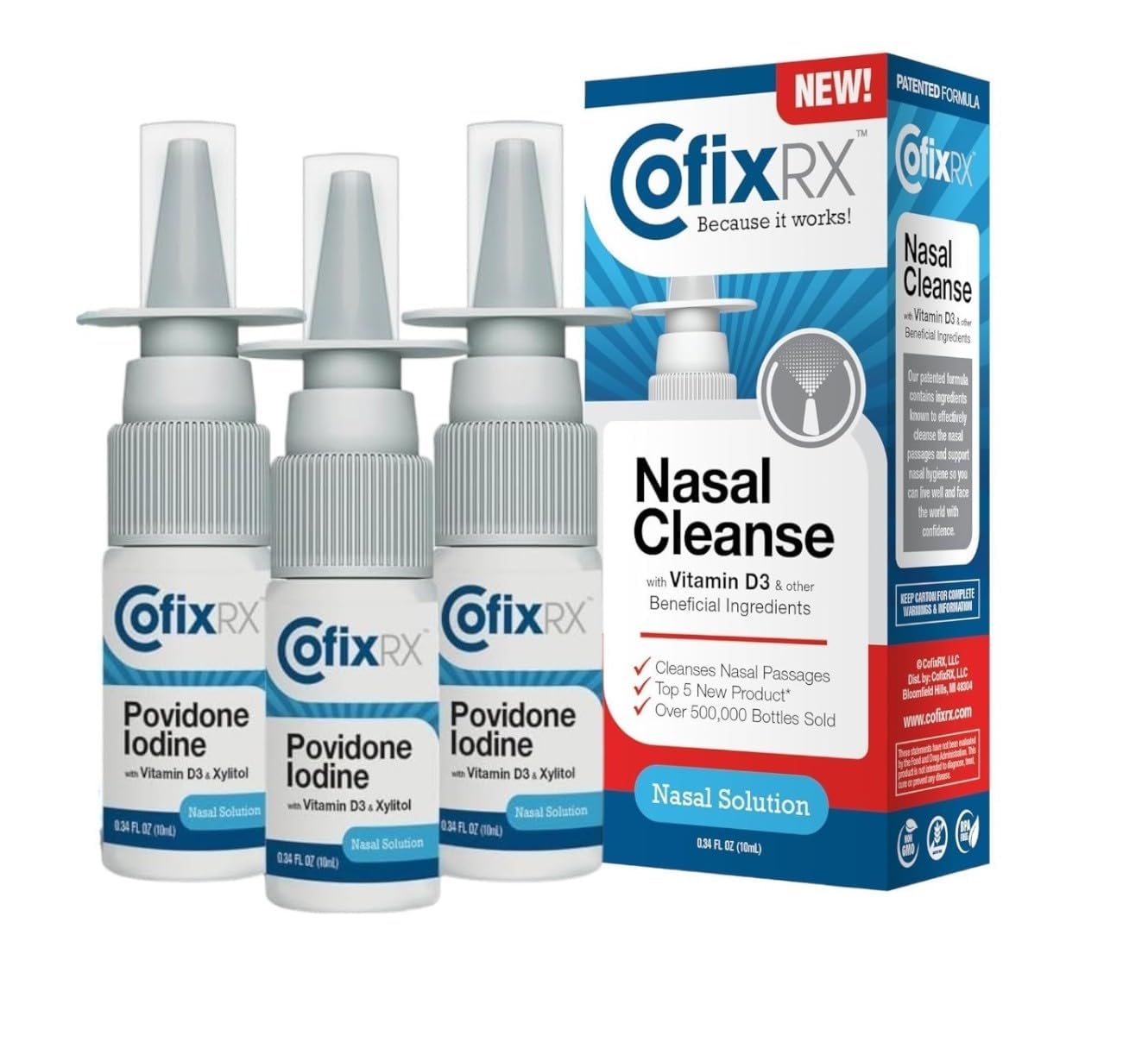 CofixRx nasal cleanse spray benefits