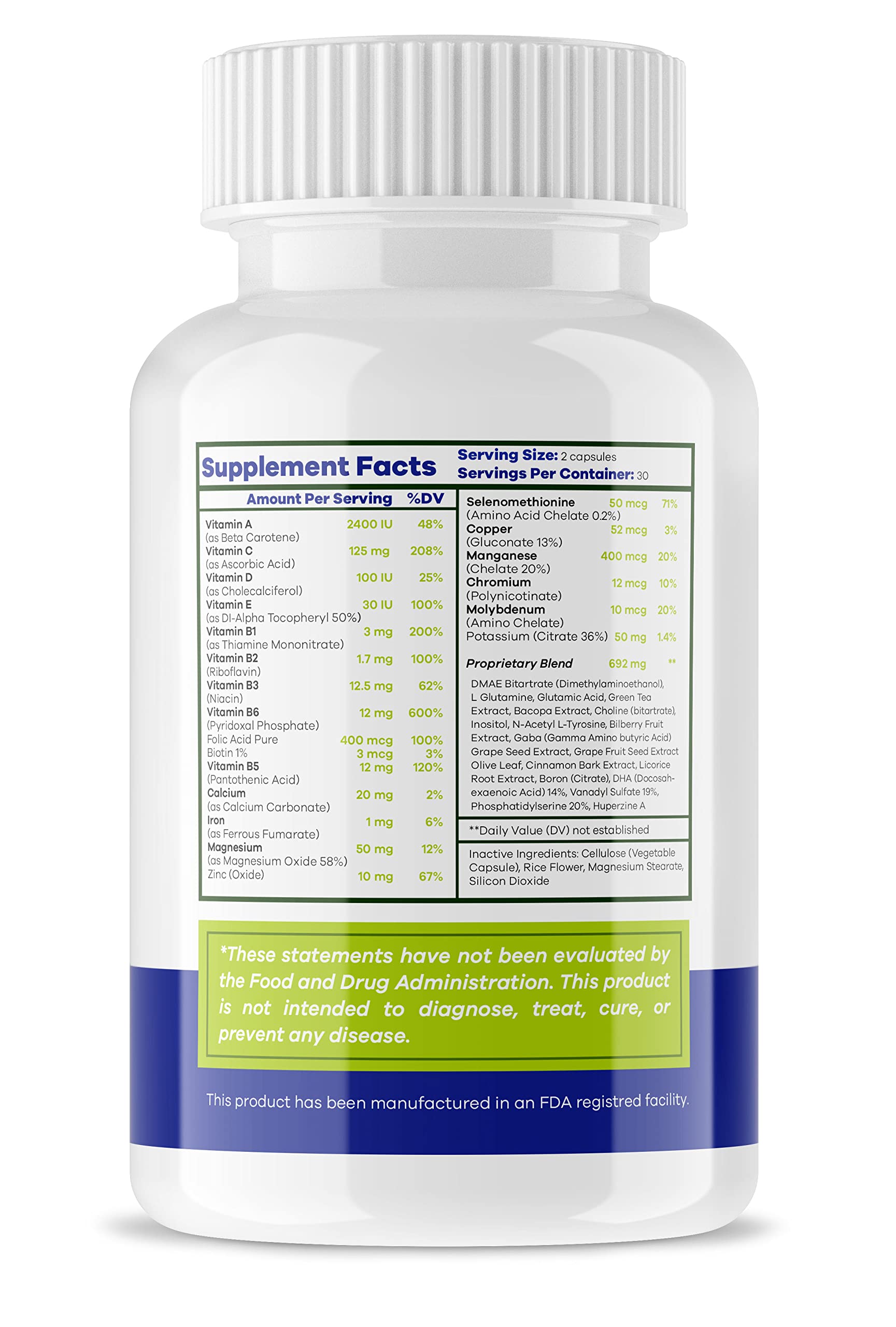 Cognifen for improved mental clarity