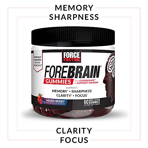 Cognigrape infused brain health gummies