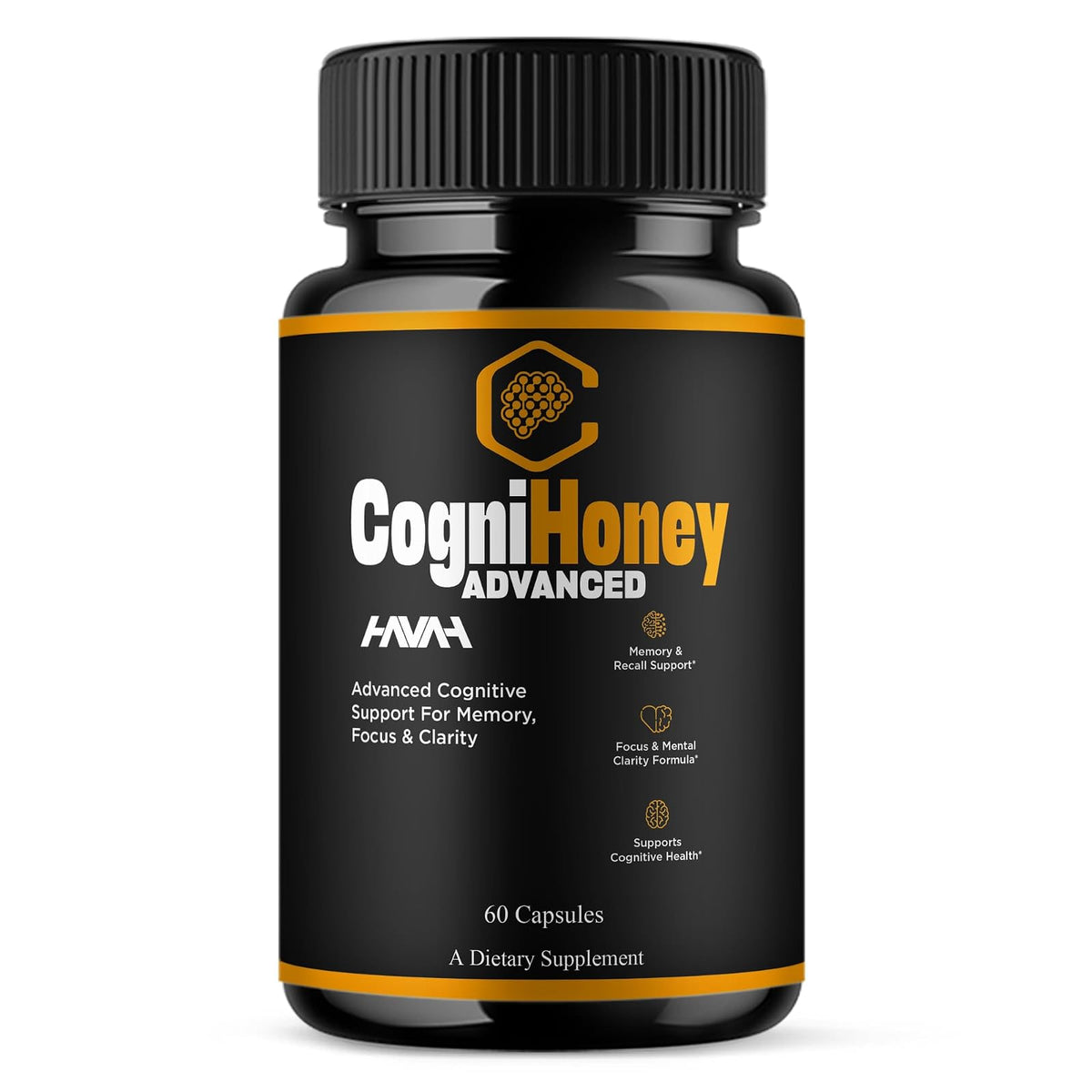 CogniHoney brain health support capsules