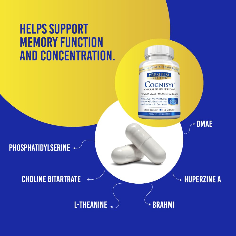 Cognisyl energy-boosting vitamin & mineral capsules