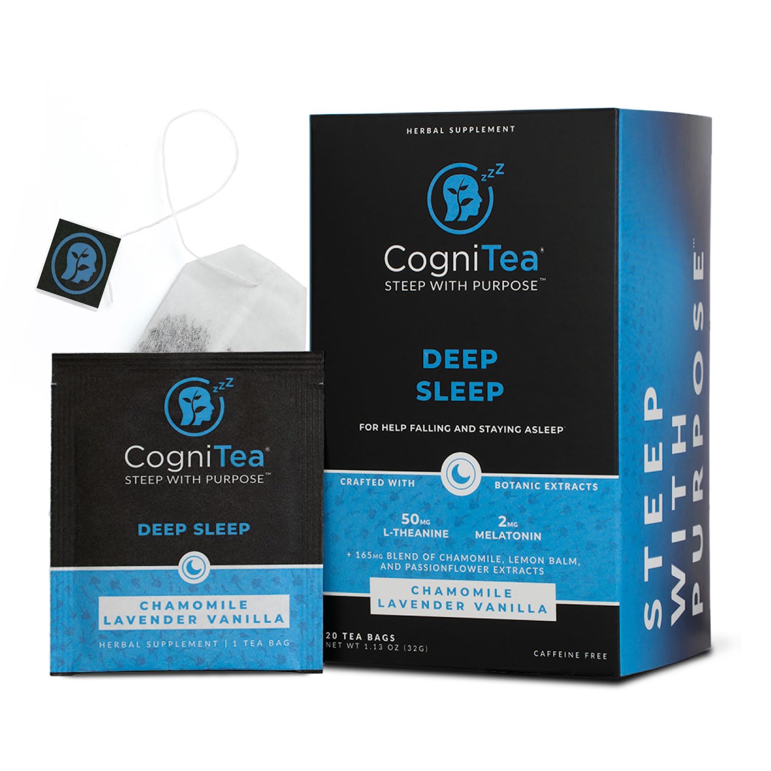 CogniTea deep sleep herbal tea