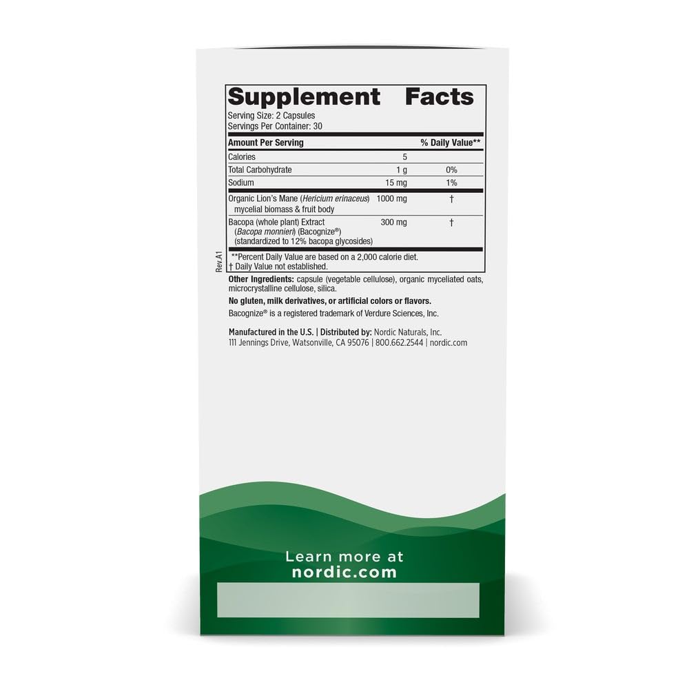 Cognition Mushroom Complex for enhanced focus