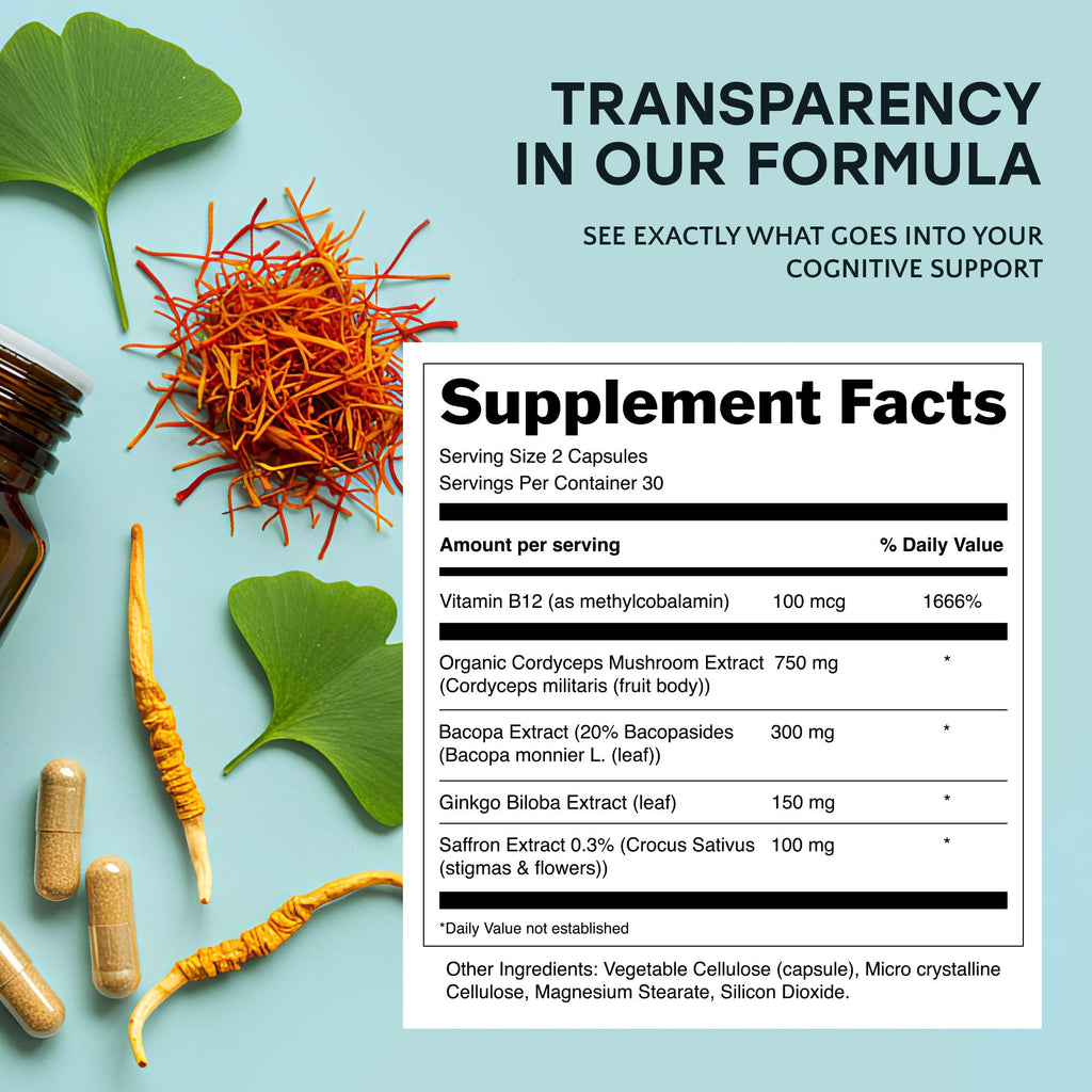 cognitive boost from herbal ingredients