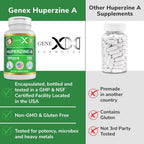 Cognitive booster Huperzine A 120 count