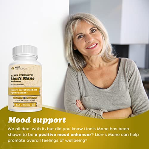 Cognitive booster with Lion's Mane
