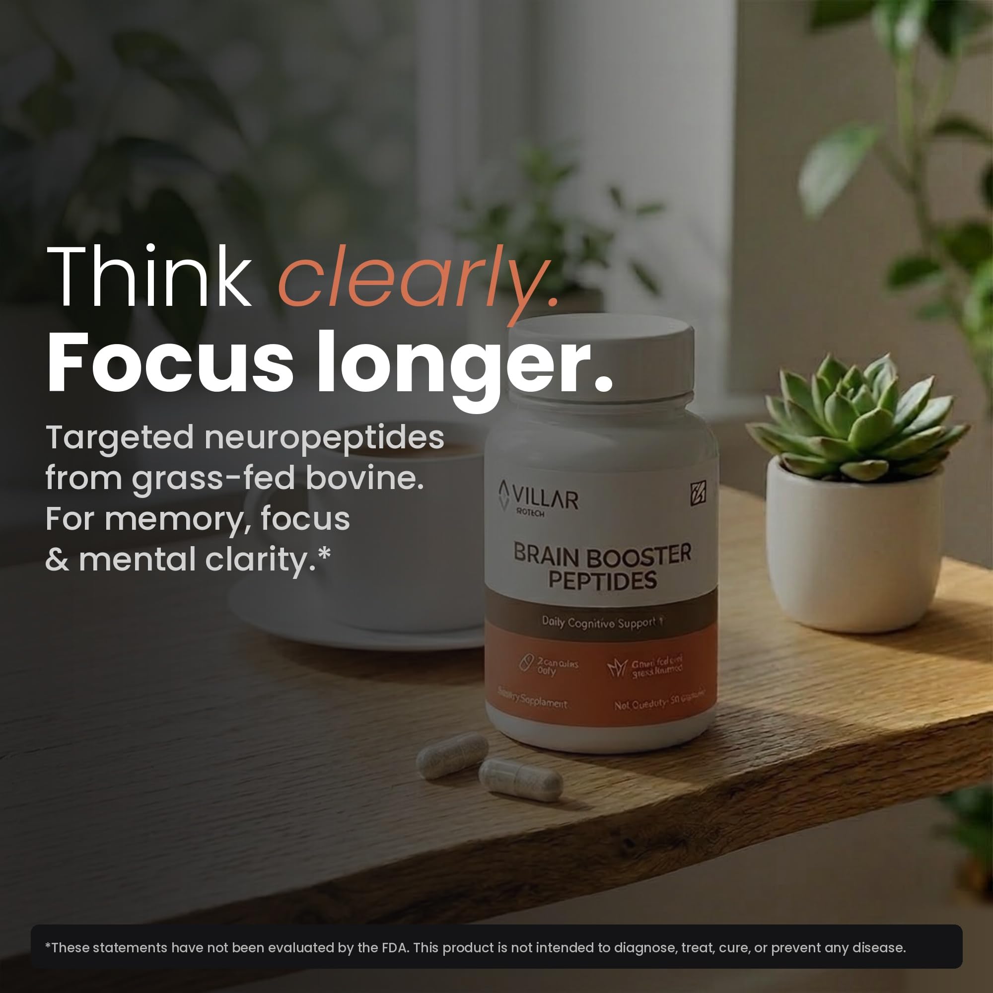 Cognitive clarity with blended vitamins