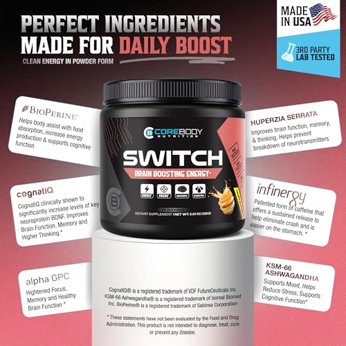 Cognitive drink mix for daily use