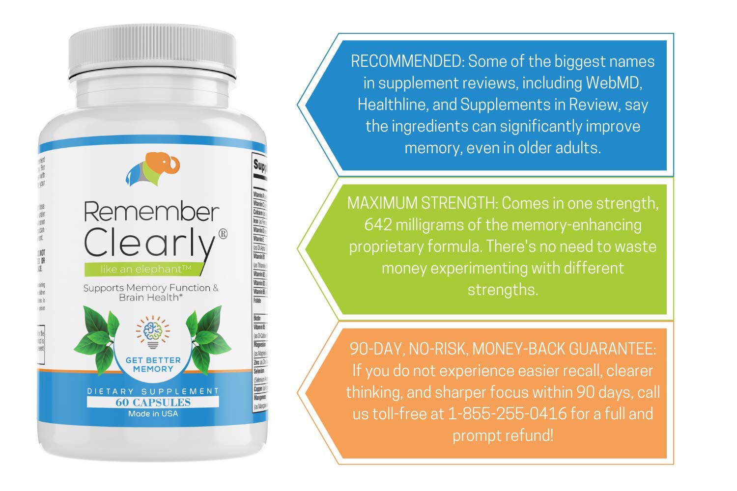 cognitive enhancement blended vitamin formula