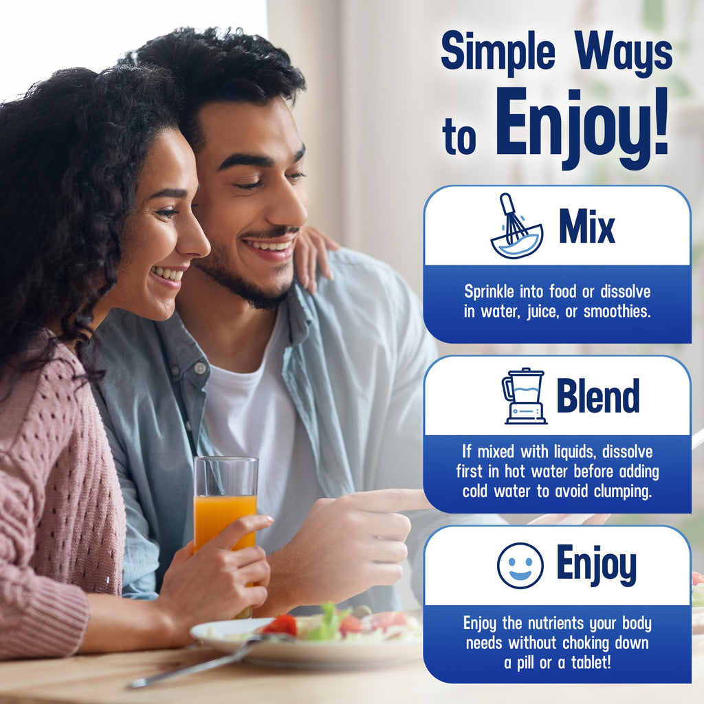 Cognitive enhancement blended vitamin mix