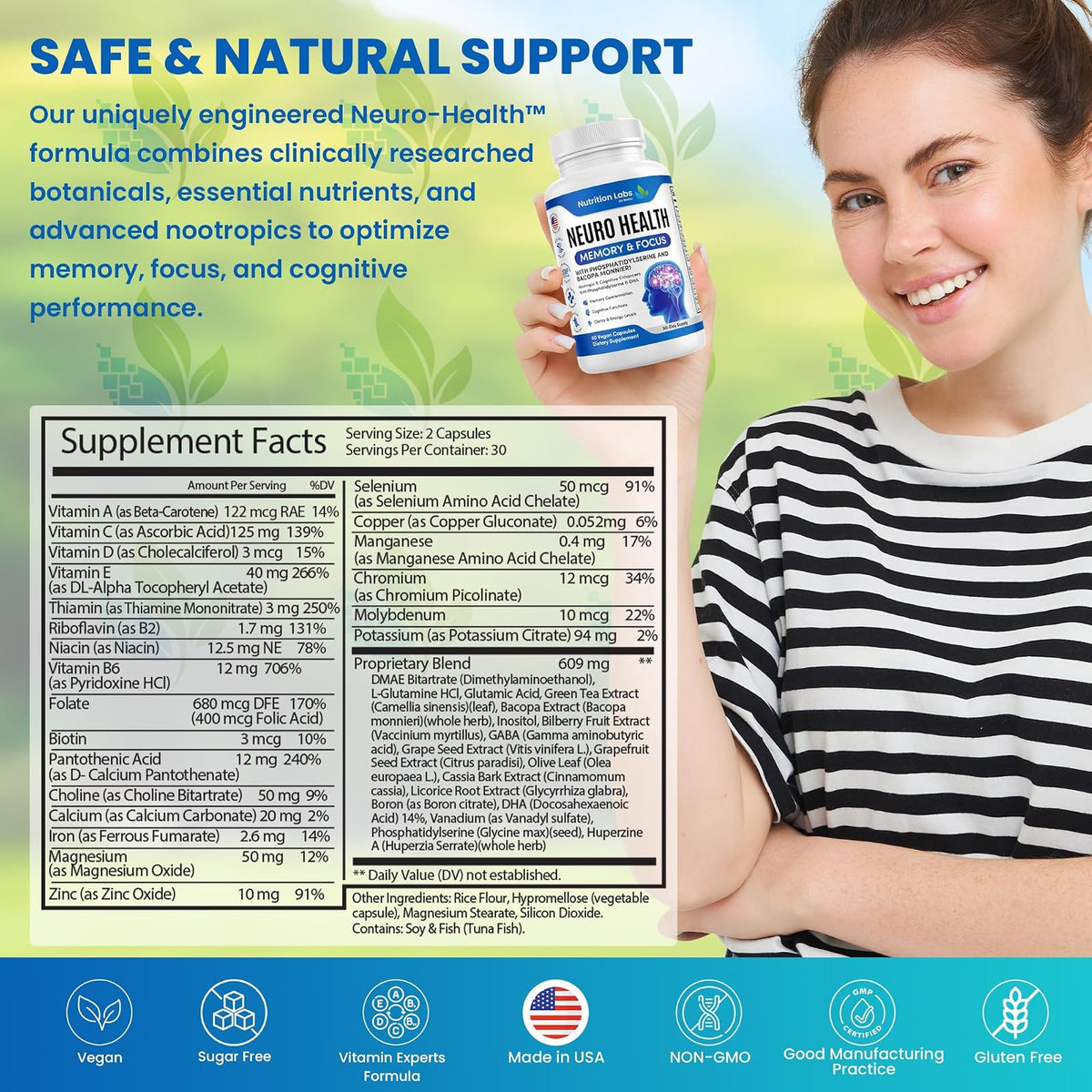 cognitive enhancement multivitamins for focus