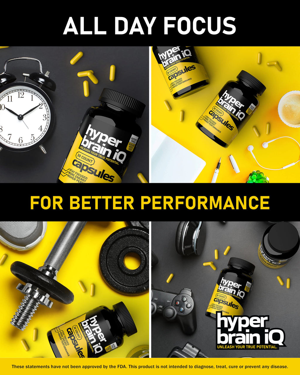 cognitive enhancement vitamin capsules