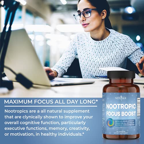 Cognitive enhancement with blended supplements