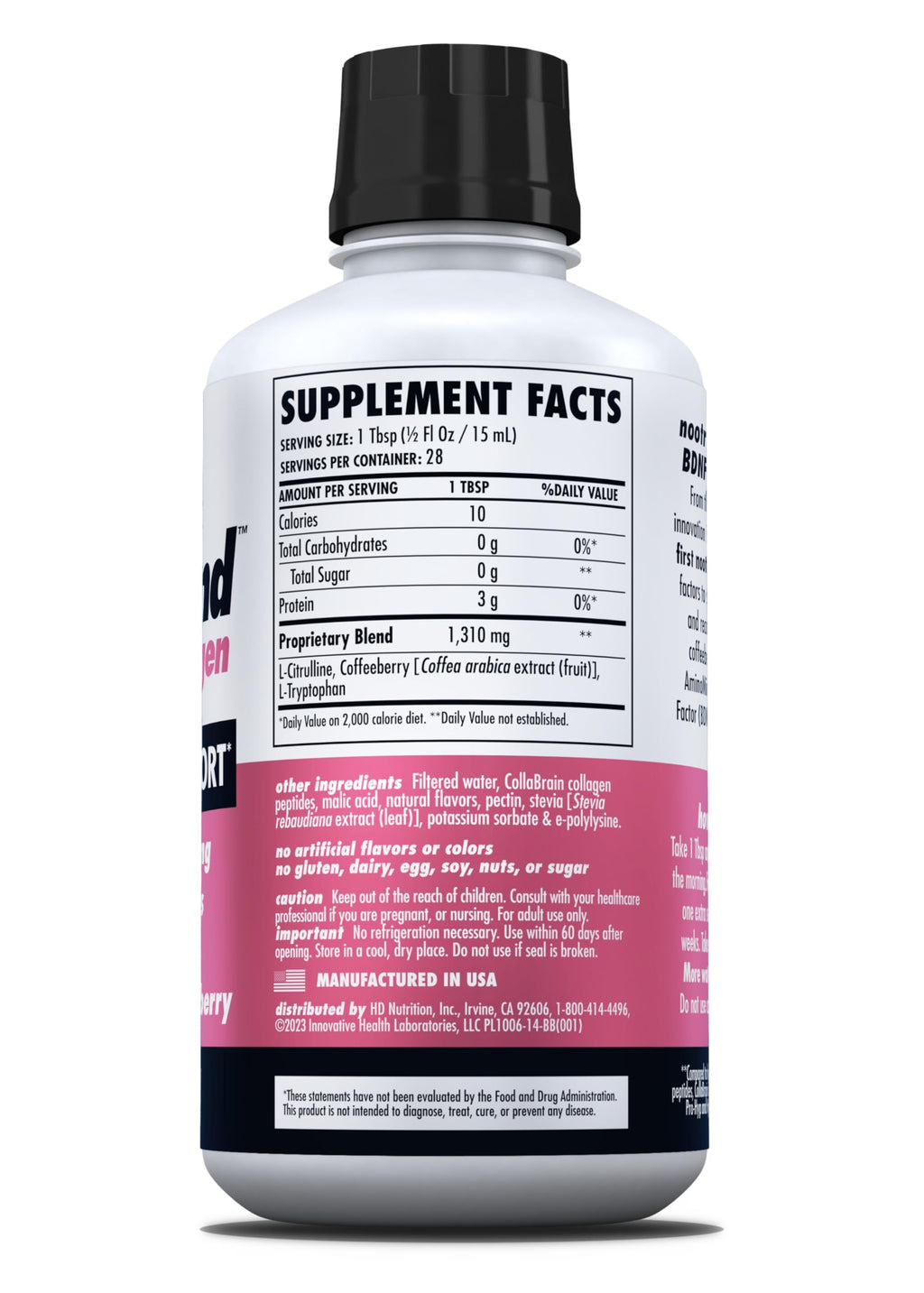 Cognitive enhancement with blended vitamins