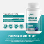 Cognitive enhancement with Citicoline capsules
