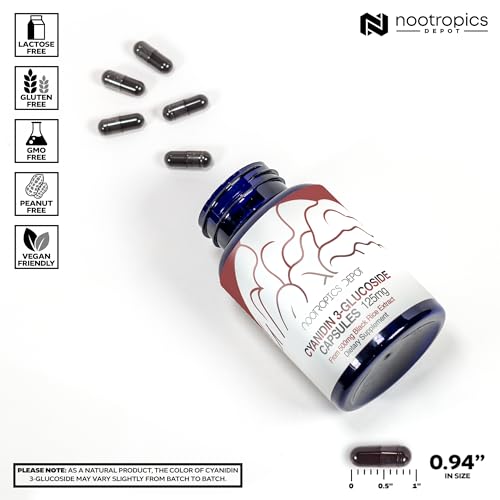 Cognitive enhancement with Cyanidin 3-Glucoside