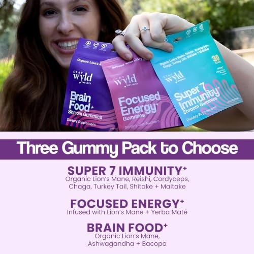 Cognitive enhancement with Focused mushroom gummies