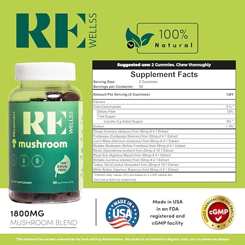 cognitive enhancement with organic mushrooms
