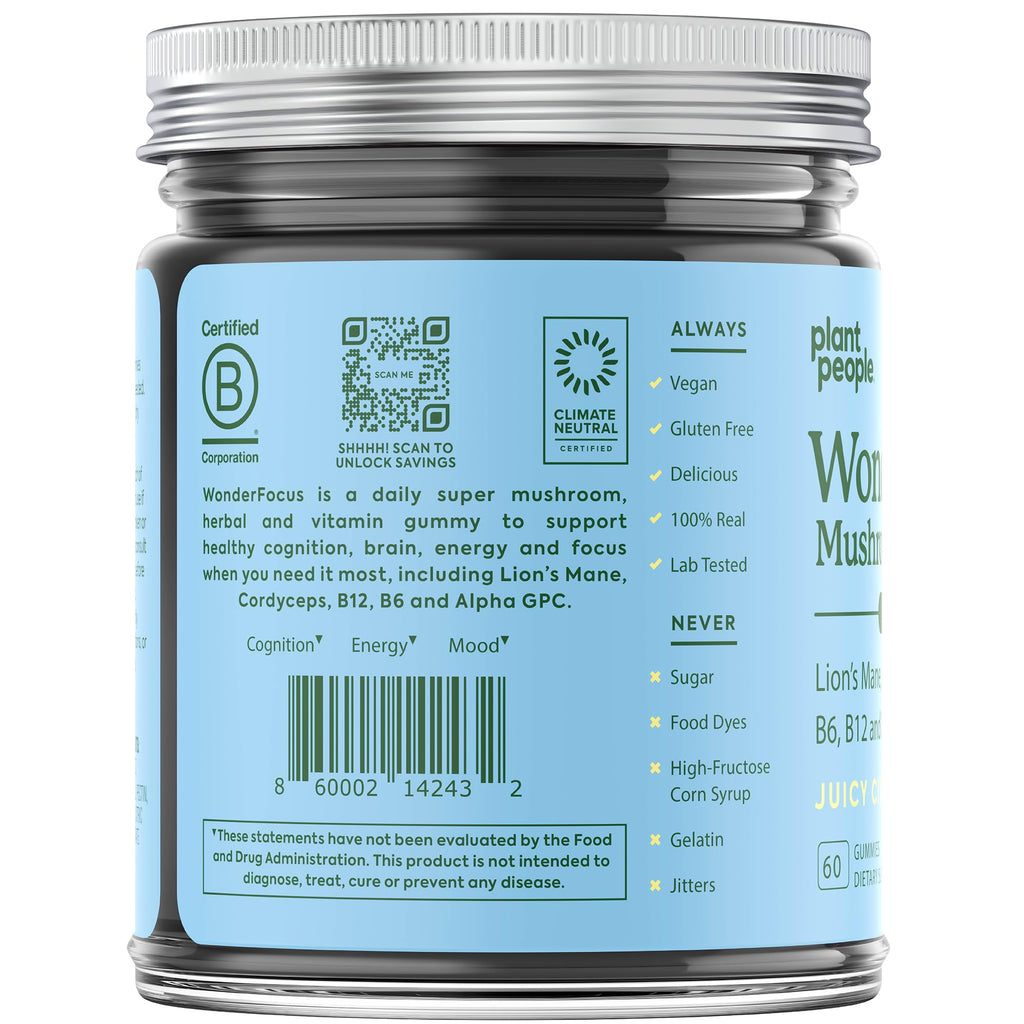 cognitive enhancing gummies with mushrooms