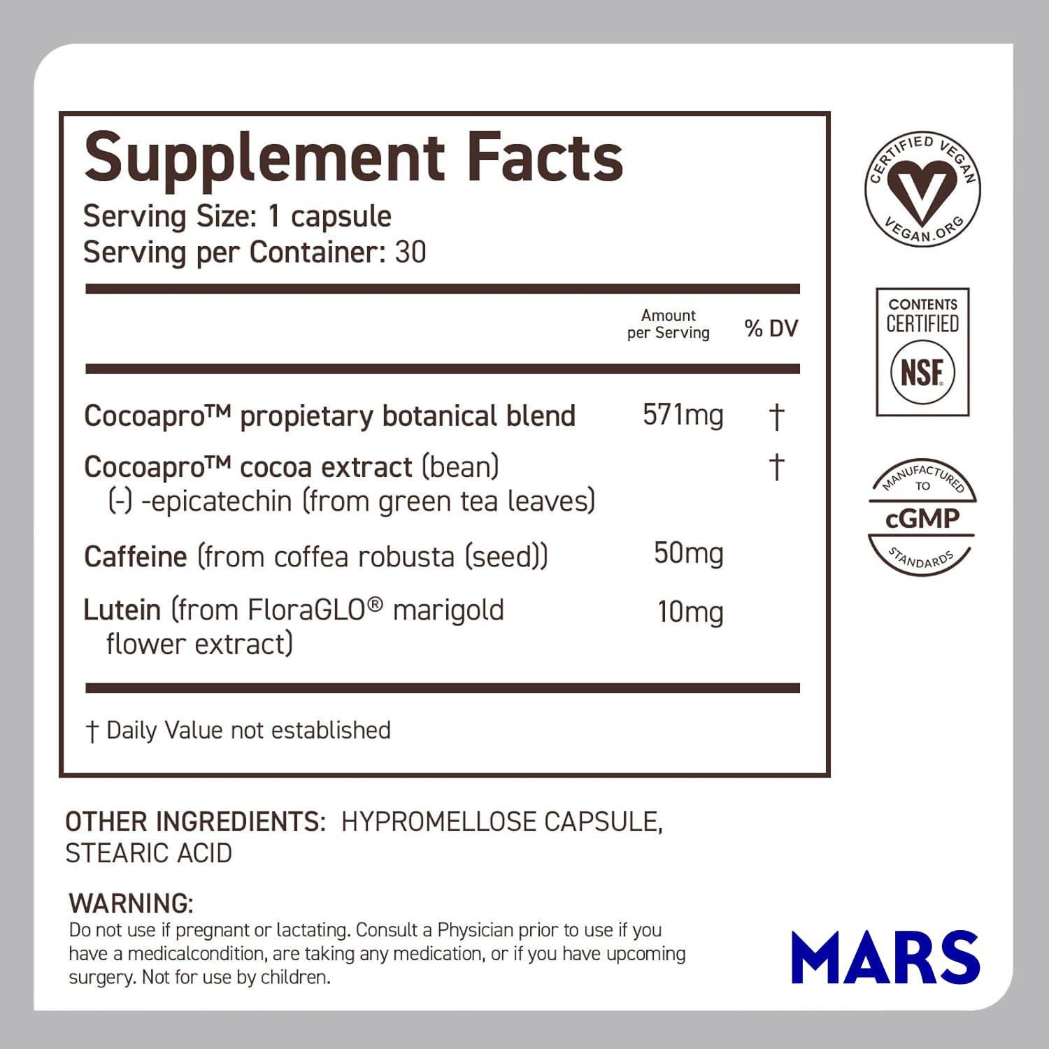 Cognitive function enhancement supplements