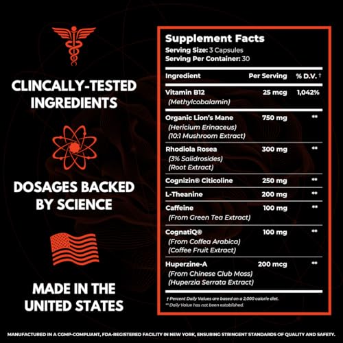 Cognitive function improvement with nootropics