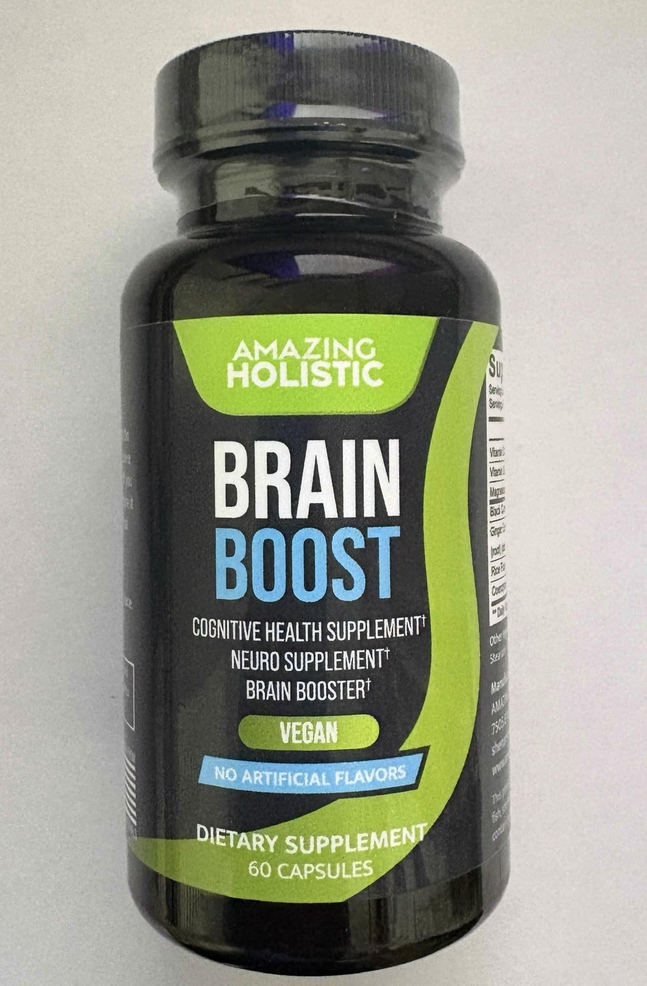 cognitive function support with blended vitamins