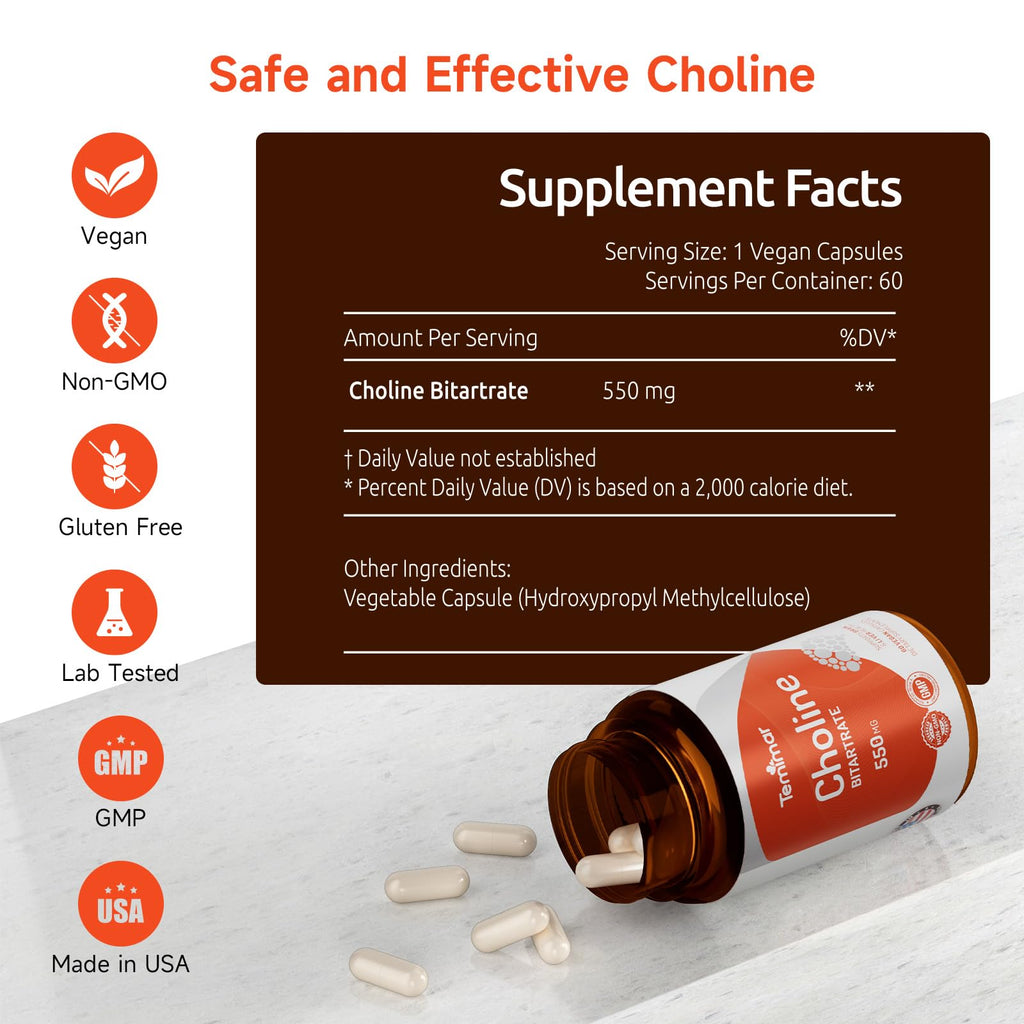 Cognitive health Choline Bitartrate