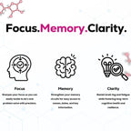 Cognitive health gummies for better focus