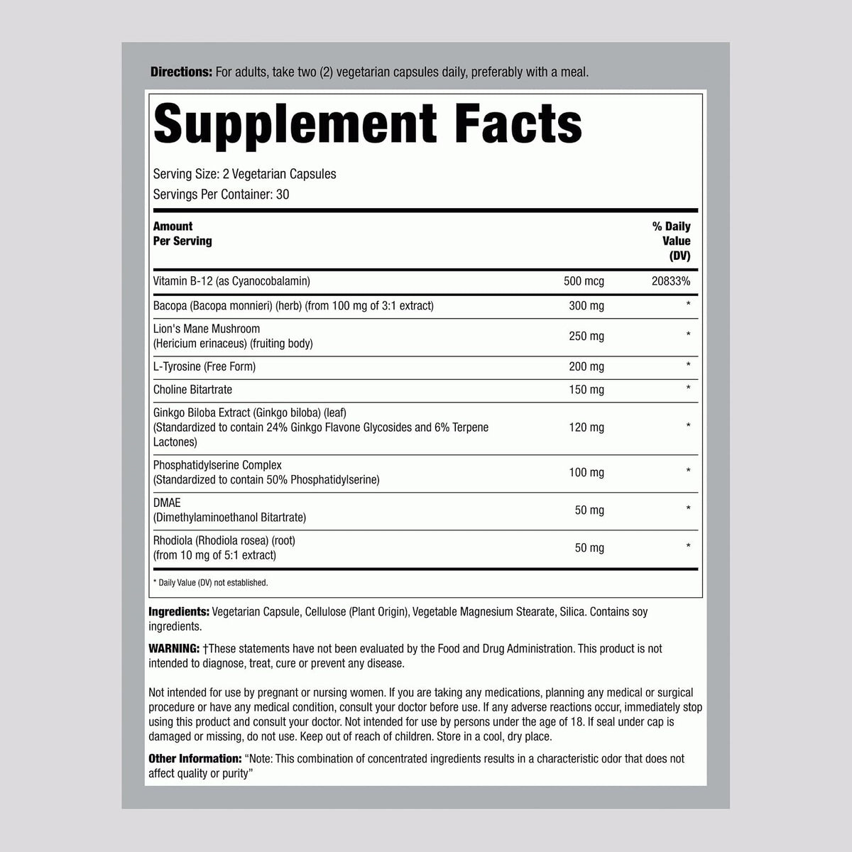 cognitive health multivitamins for adults