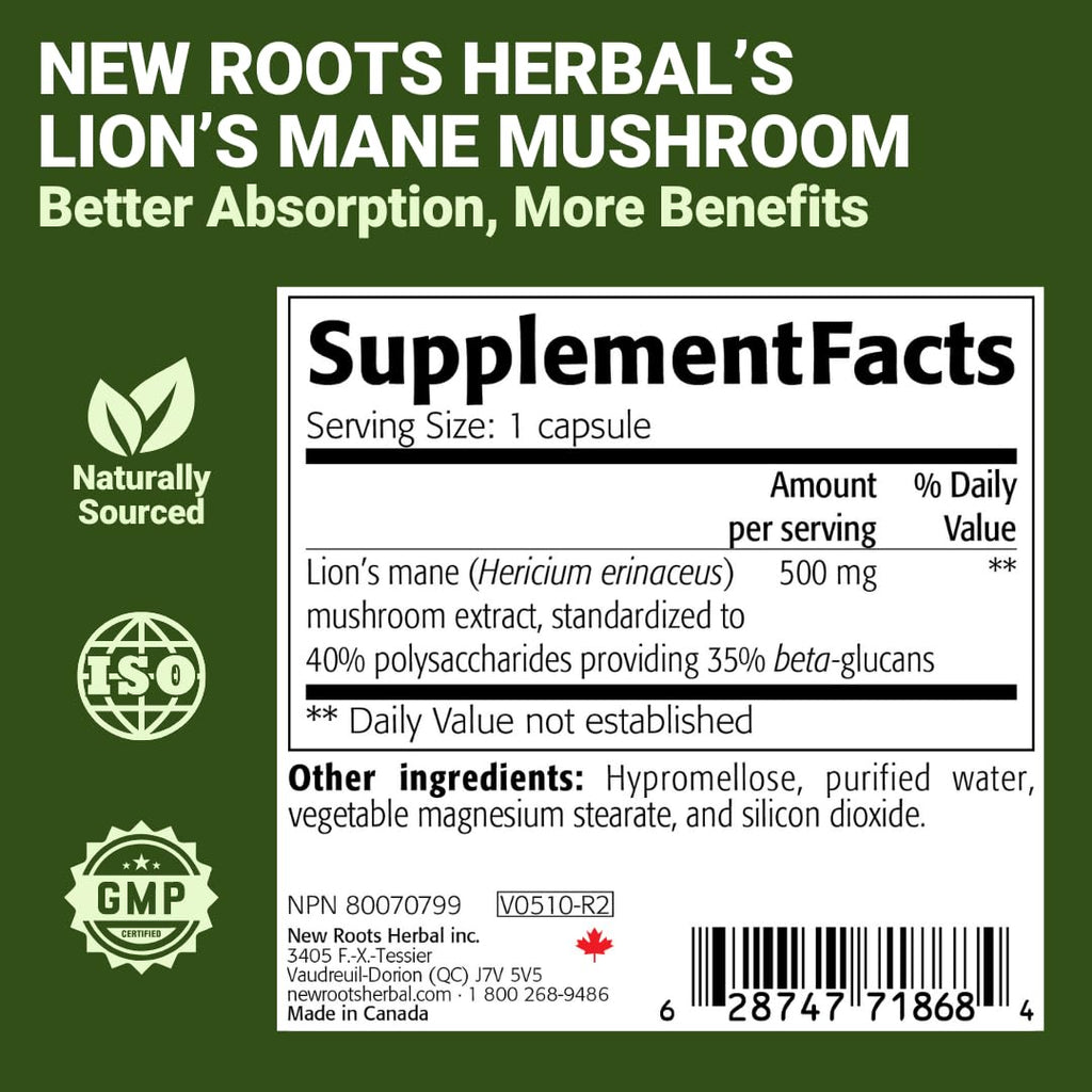 Cognitive health support from mushrooms
