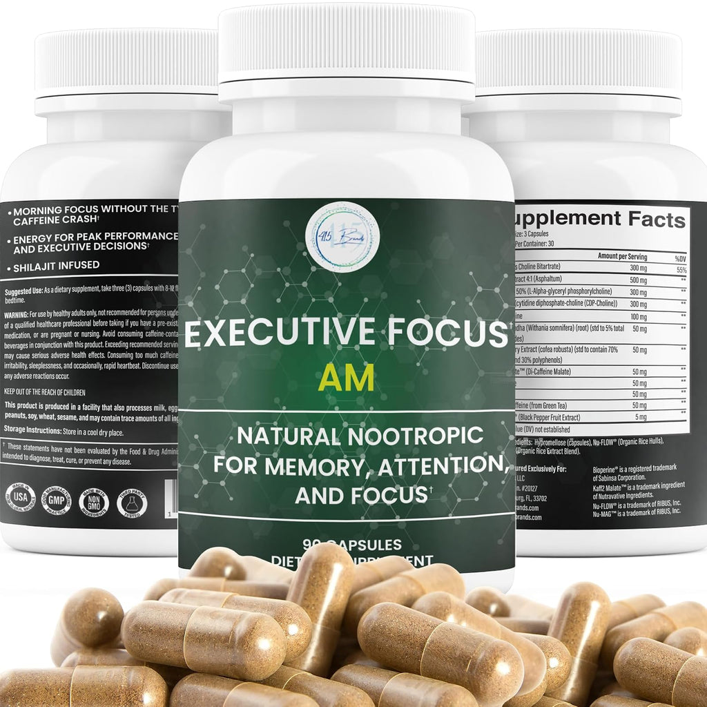 cognitive health support with AM Nootropic