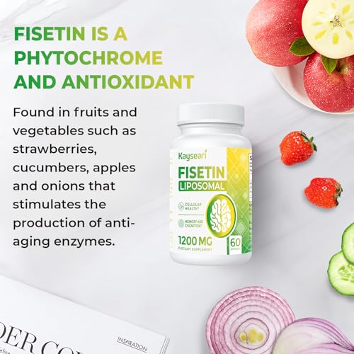 Cognitive health support with Fisetin