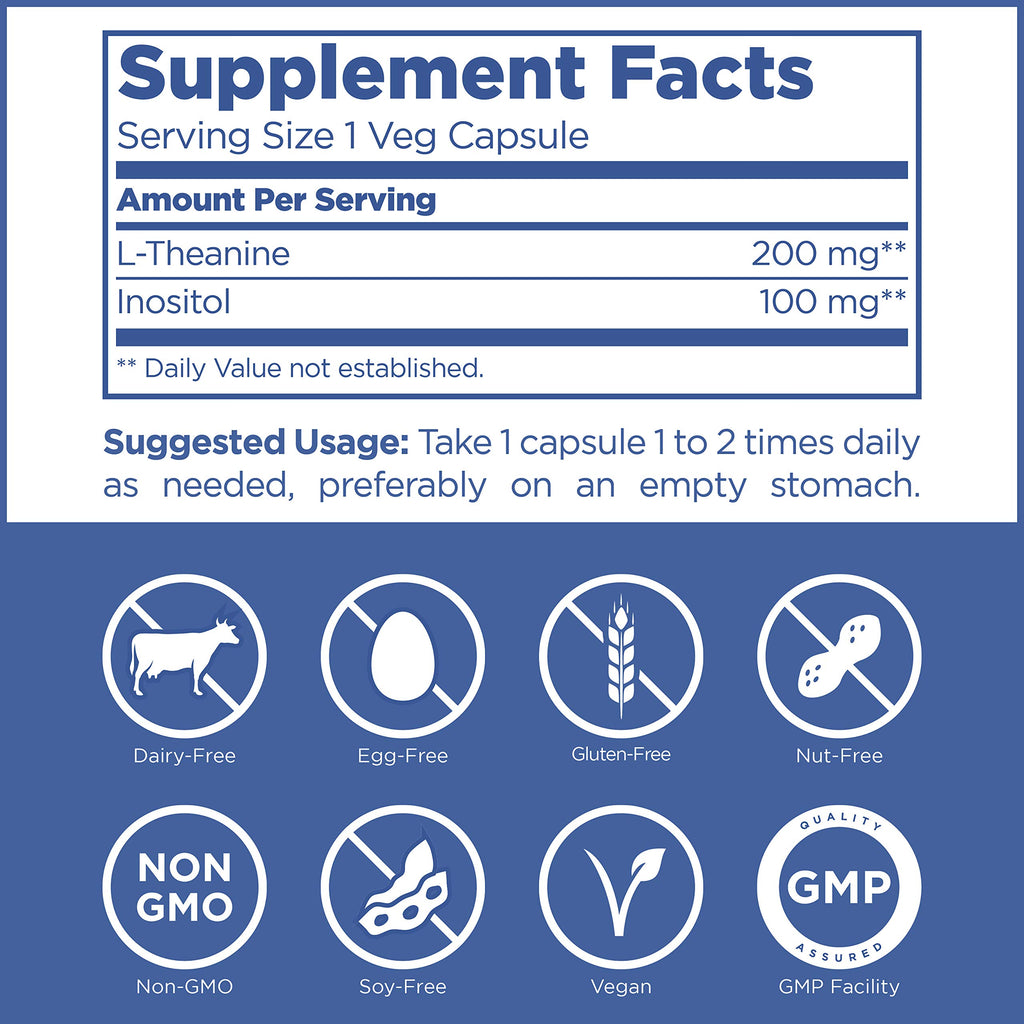 Cognitive health support with L-Theanine