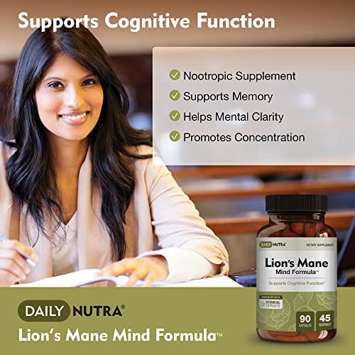 Cognitive health support with Lion’s Mane