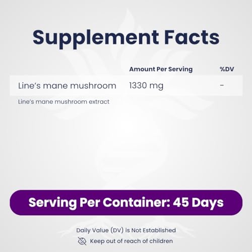 Cognitive health with Lions Mane mushrooms