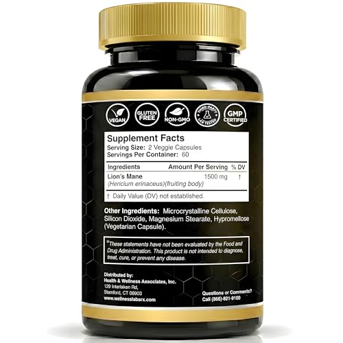 cognitive health with lions mane