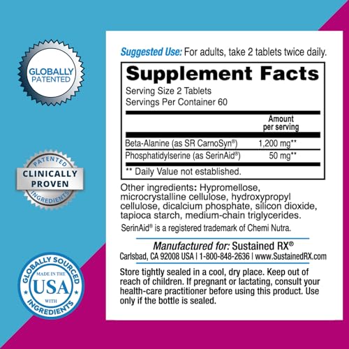 cognitive performance booster with Beta-Alanine