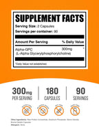 Cognitive support Alpha GPC 300 mg