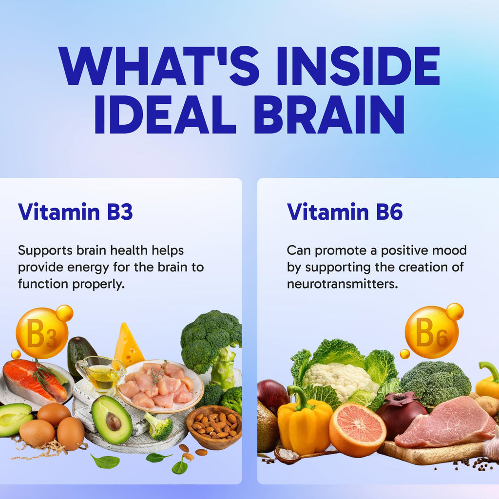 cognitive support blended vitamin capsules
