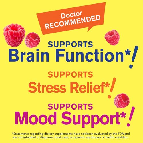 Cognitive support blended vitamin gummies