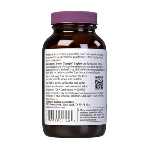 Cognitive support blended vitamin & mineral formula