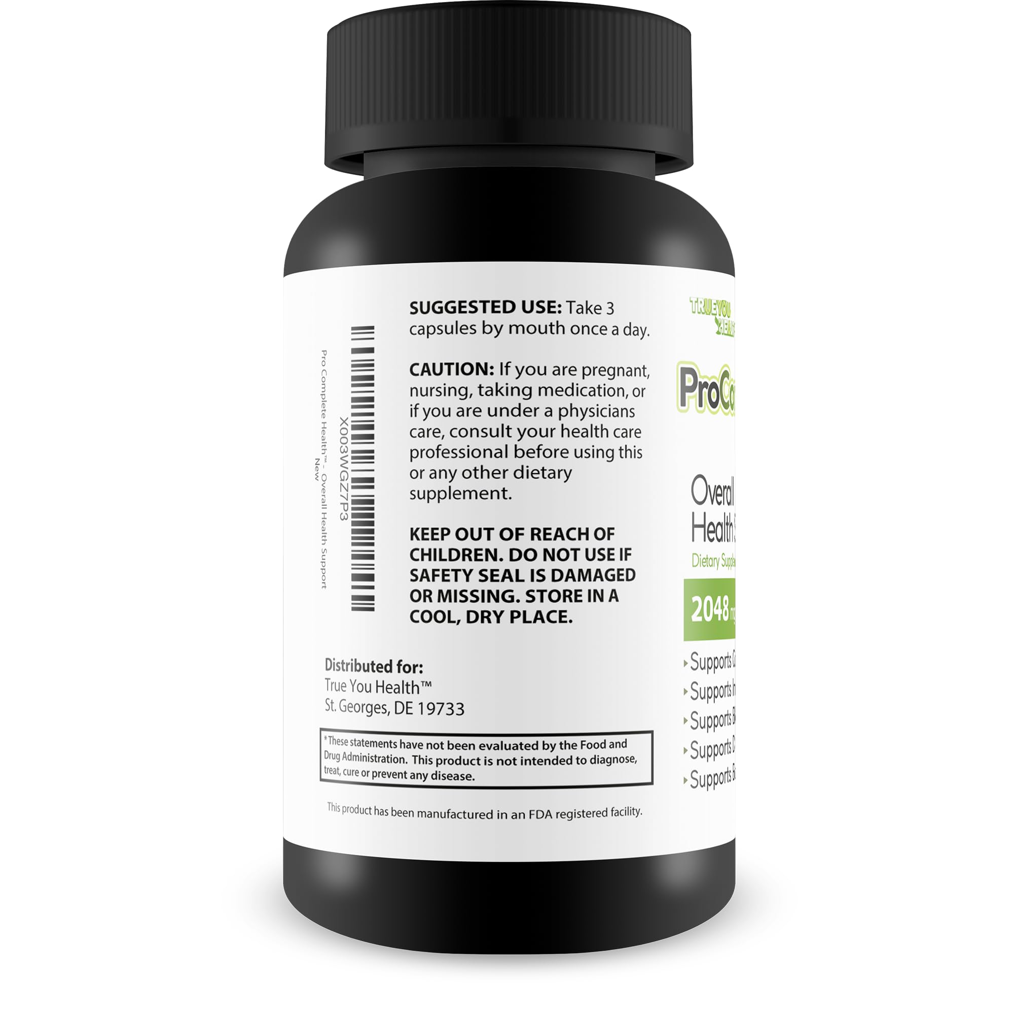 cognitive support blended vitamin & mineral supplements