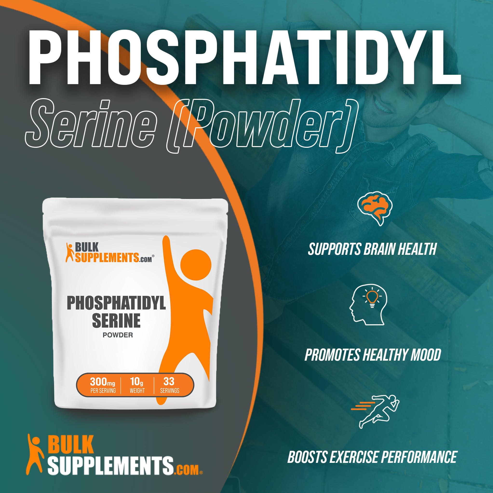 Cognitive support blended vitamin powder