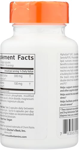 cognitive support blended vitamin supplements