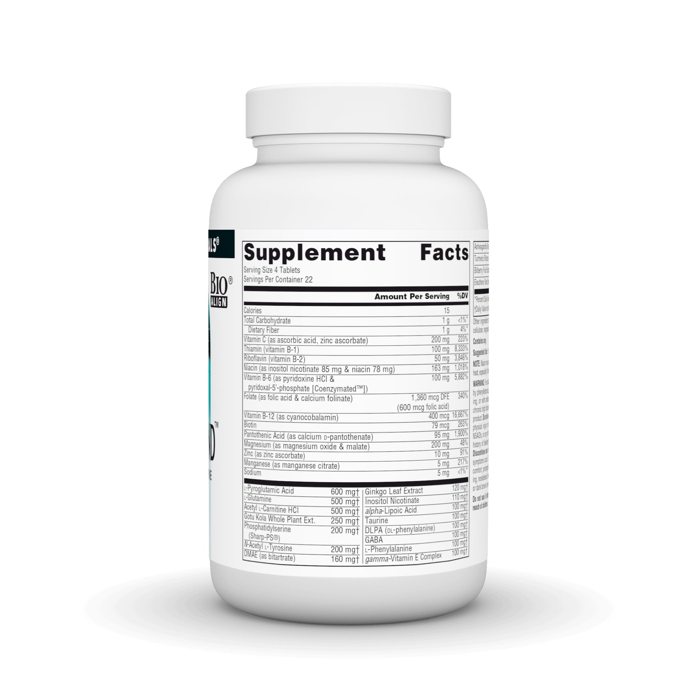Cognitive support blended vitamins