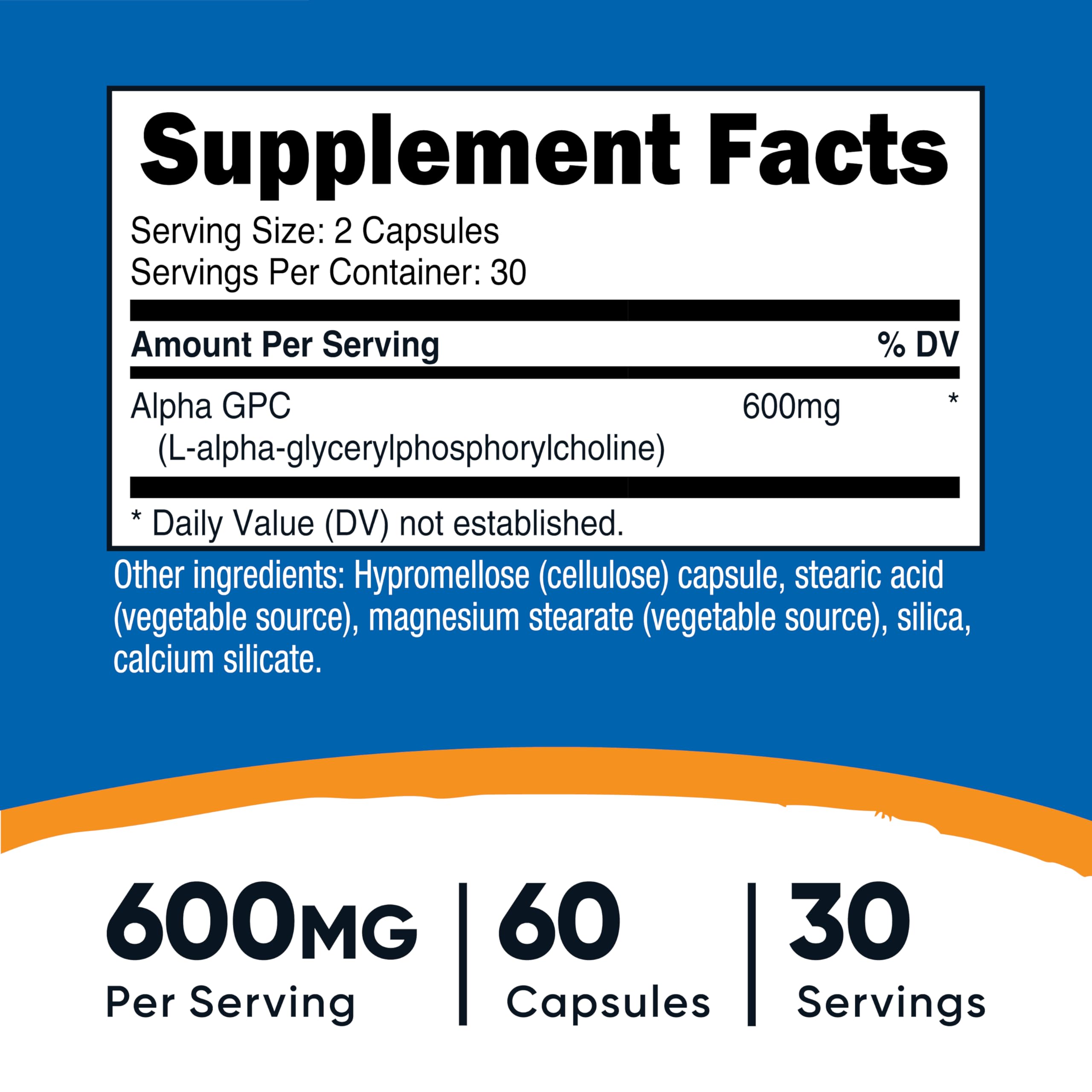 Cognitive support blended vitamins